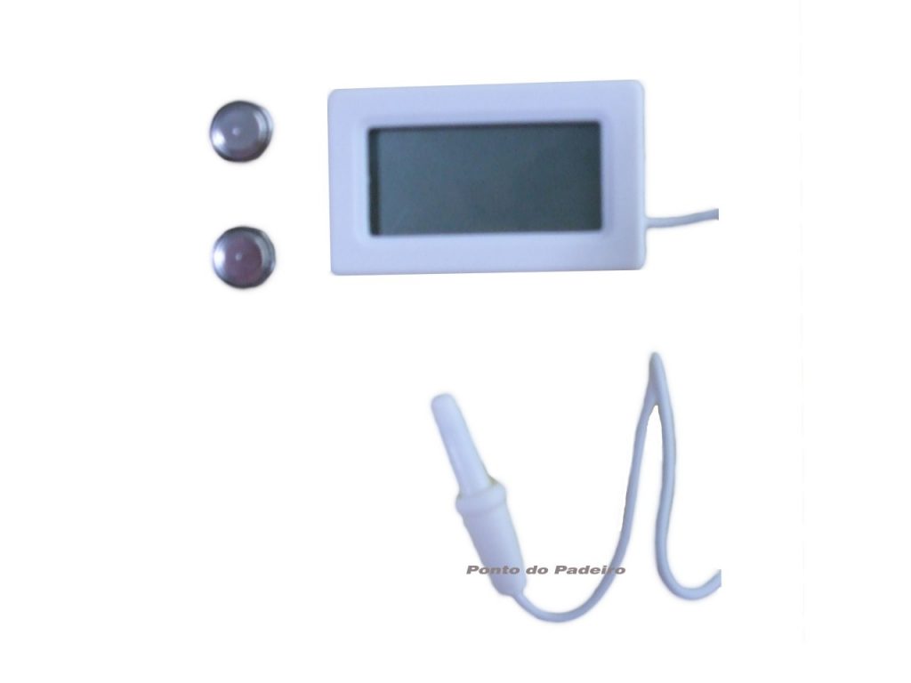 TERMOMETRO DIGITAL – -50 +070 C – LCD SENSOR NTC 1,5 M3 – Ponto do Padeiro