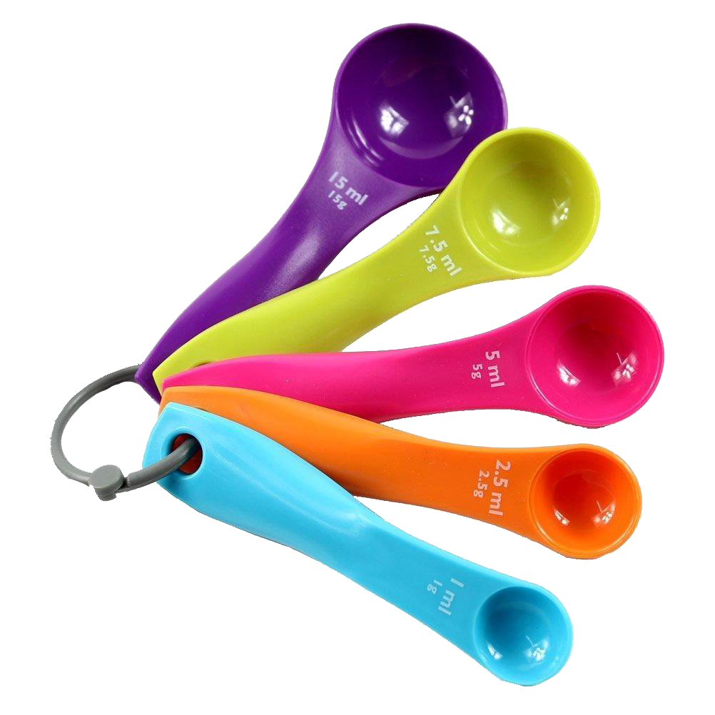 COLHER MEDIDORA COM 5 PEÇAS – Ponto do Padeiro
